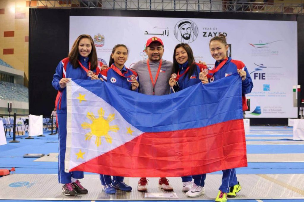 Pinay Fencers Bag Bronze in Dubai Competition - Flying Ketchup