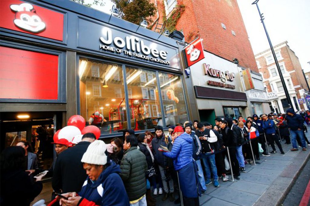 Jollibee opens second European Branch in Earl's Court, London