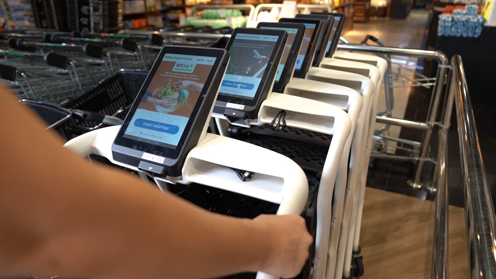 AllDay SMART CART: Hi-Tech Convenience - Flying Ketchup