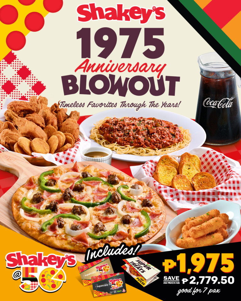 Pizza and Fun: Inside Shakey's 50th Anniversary Party - Flying Ketchup