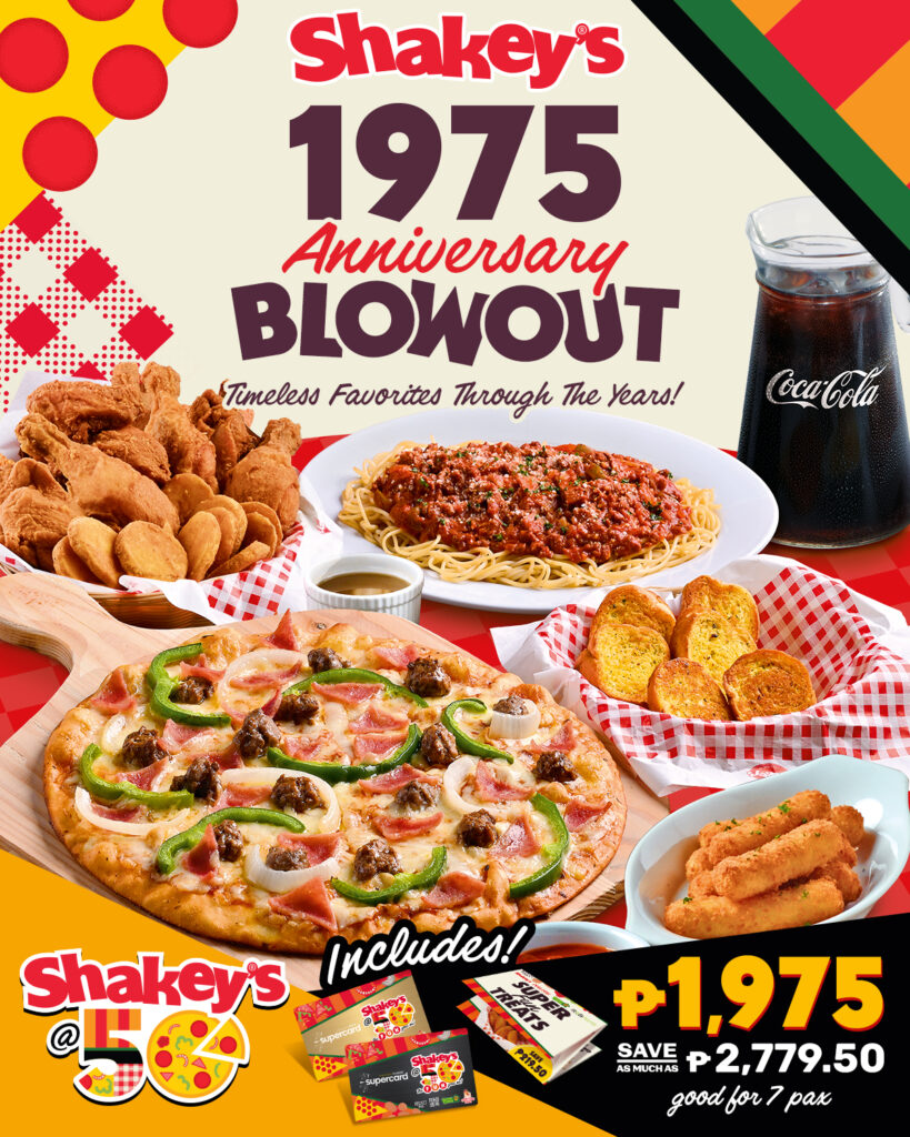 Pizza and Fun: Inside Shakey's 50th Anniversary Party - Flying Ketchup